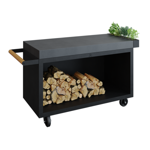 Drewniany stół OFYR Mise en Place Table Black 135 PRO Ceramika ...